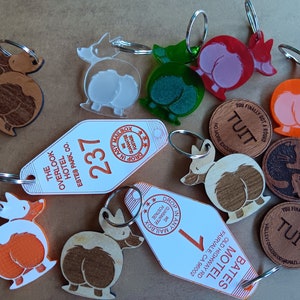 Lightburn Ready Keychain Bundle for Laser Engravers / Cutters (diode or ...