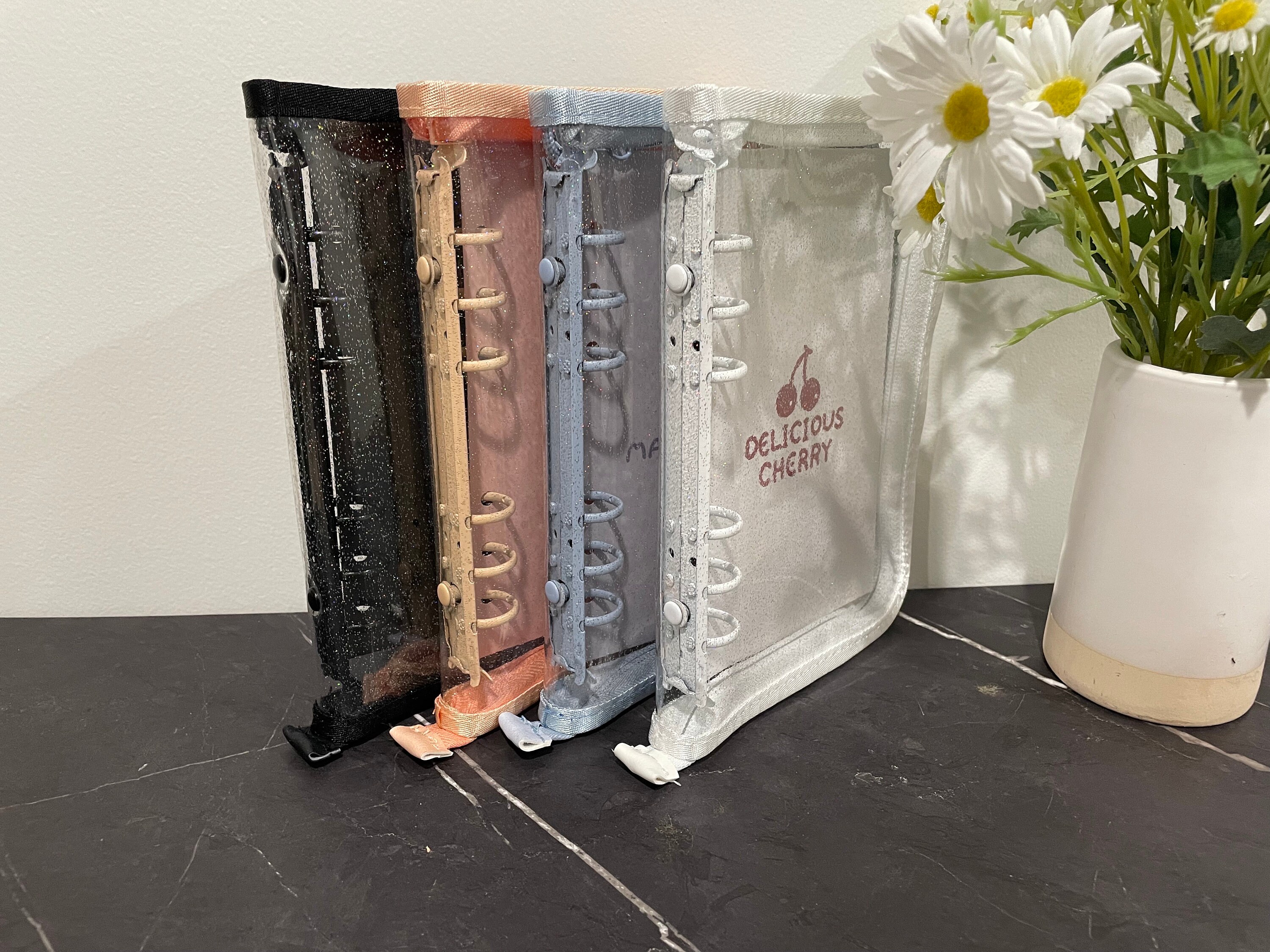 A6 Zip Binders//budger Binder Zipper - Etsy