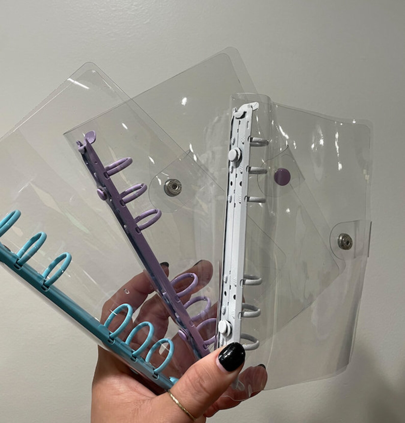 A5 or A6 Clear Binders - Etsy