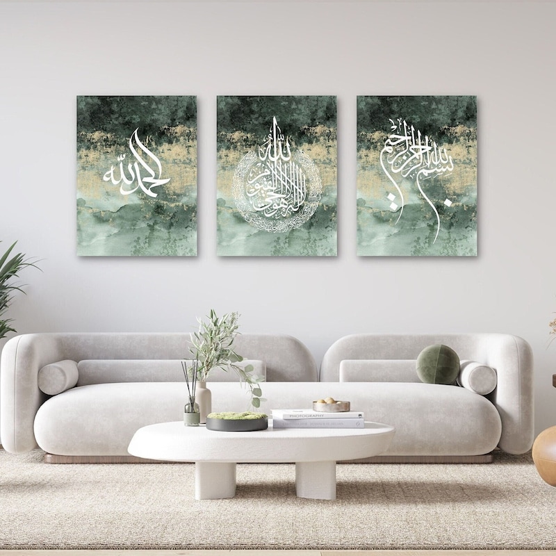 Islamic Wall Art Canvas - Etsy
