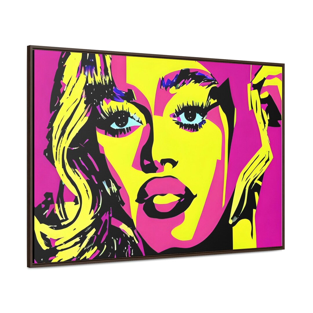 Madam Feminine, by Lynette Morgan, Pop Art, Gallery Canvas Wraps ...