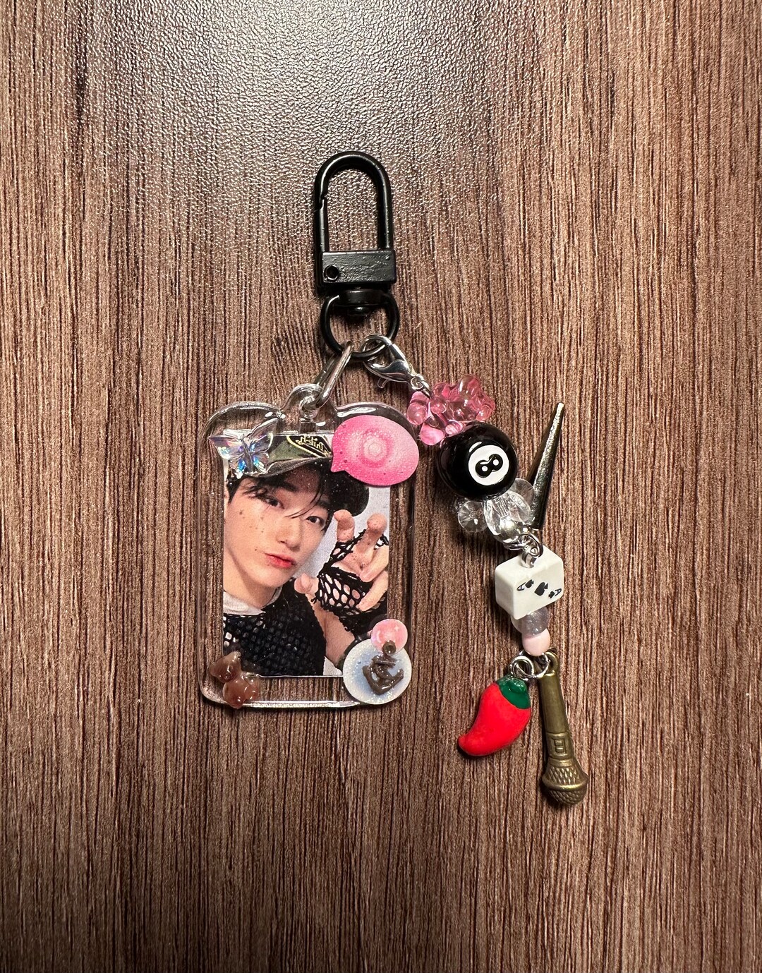 Kpop Ateez San Bouncy Inspired Keychain Double Sided - Etsy