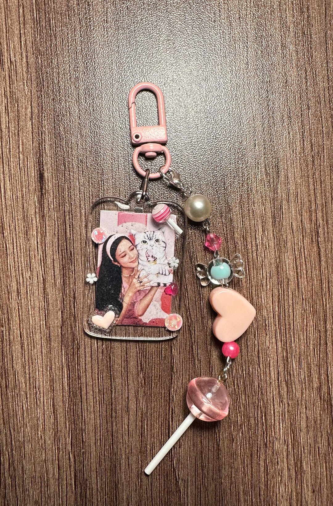 Kpop Blackpink Jisoo Ice Cream Double Sided Keychain - Etsy