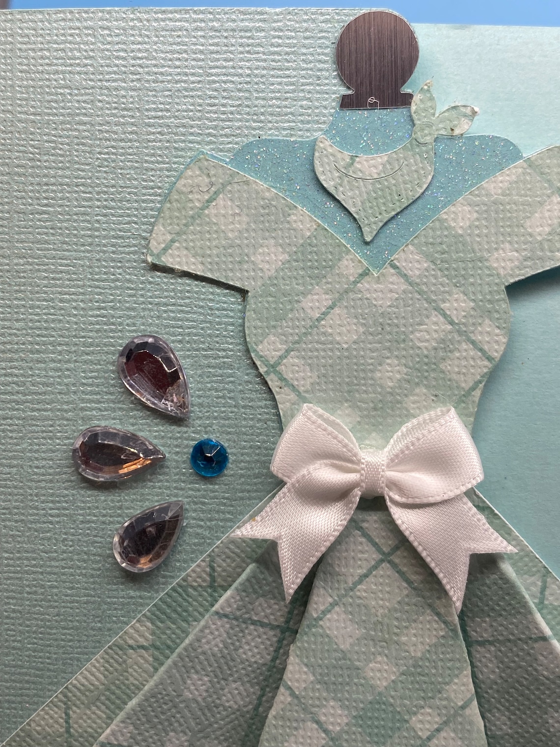 Darling Dress Greeting Card, Dress With Bow Greeting Card, Dress With ...