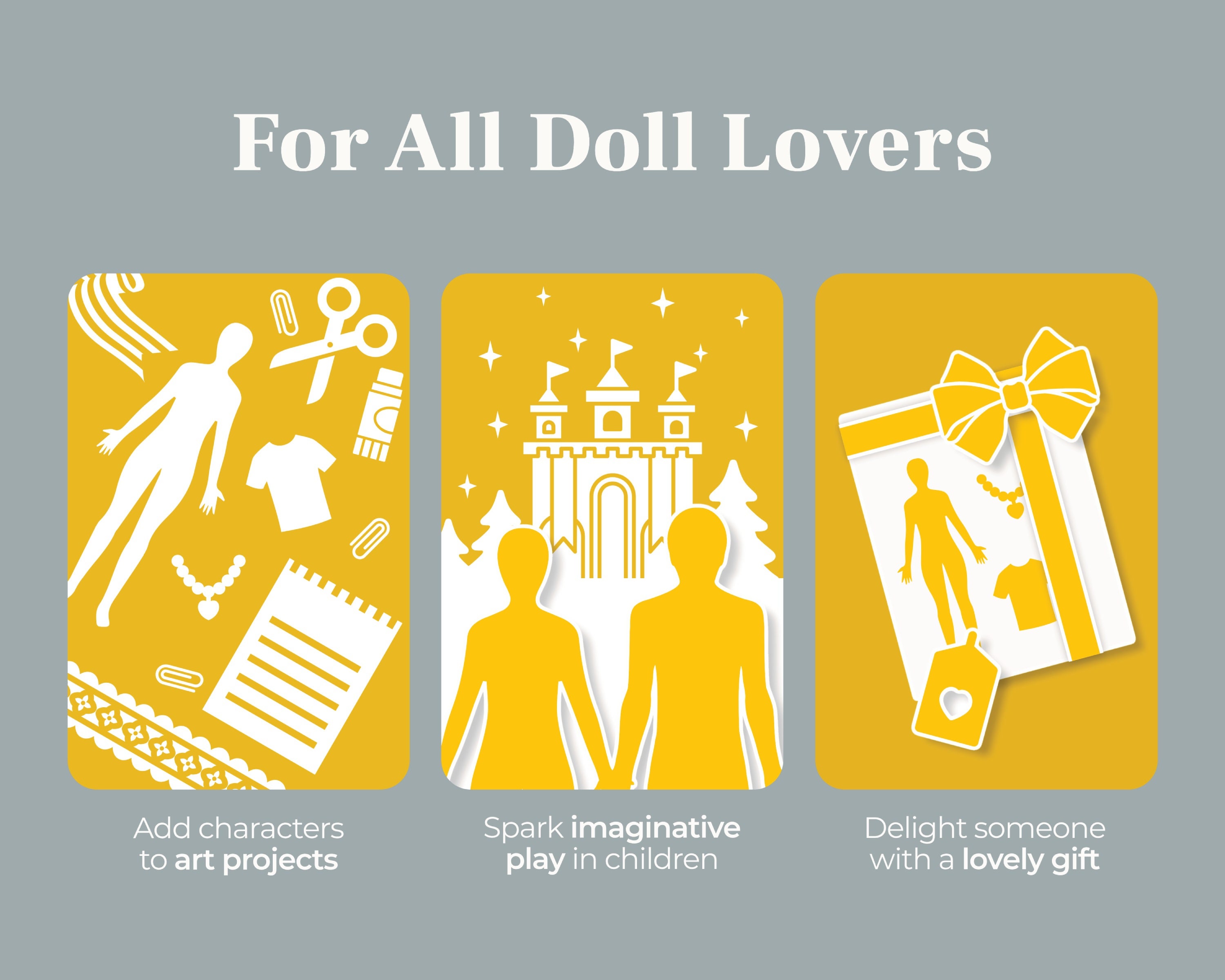 Oracle Dress-up Paper Doll Set With 24 Clothes and Items in Tabbed ...