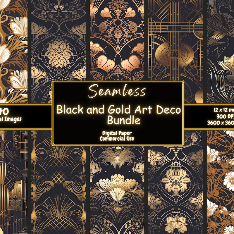 Art Deco Paper - Etsy