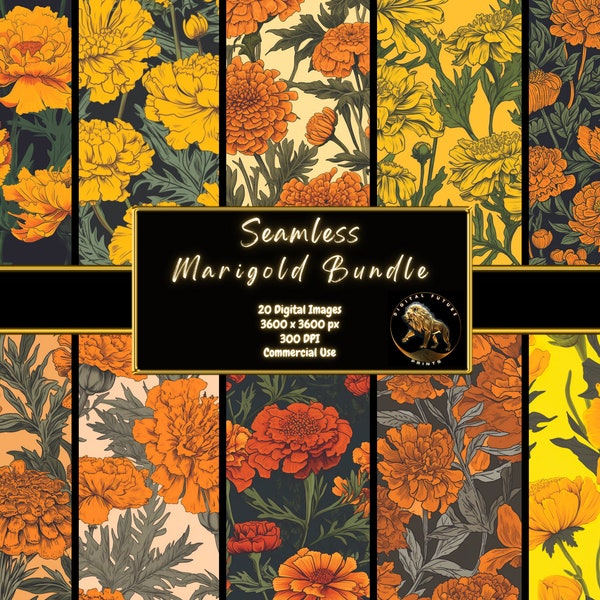 Marigold Print - Etsy