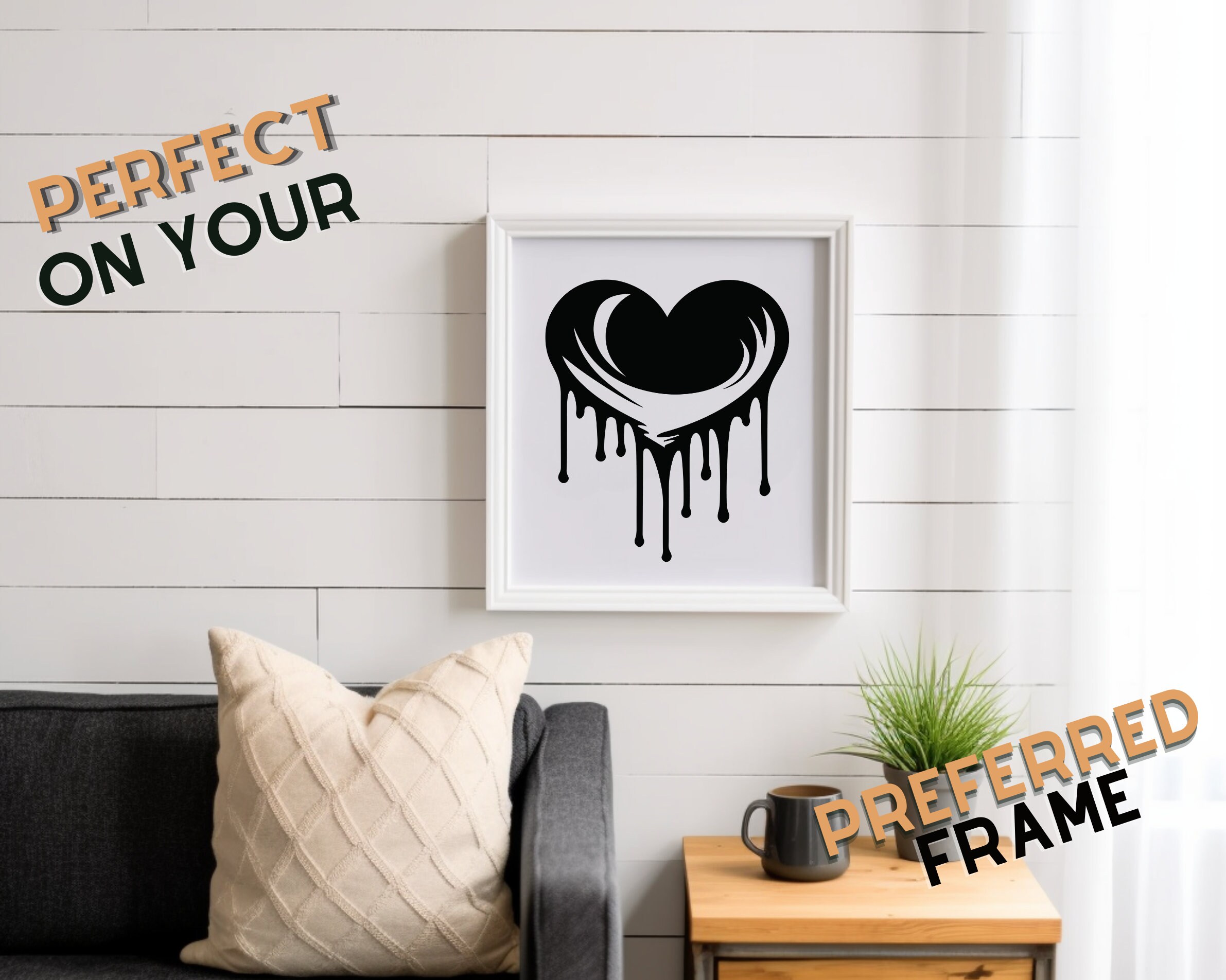 Dripping Heart SVG Bundle Heart SVG Bundle Sketch - Etsy