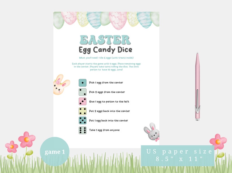 Easter Games Bundle, Printable Easter Party Games, Easter Games for ...