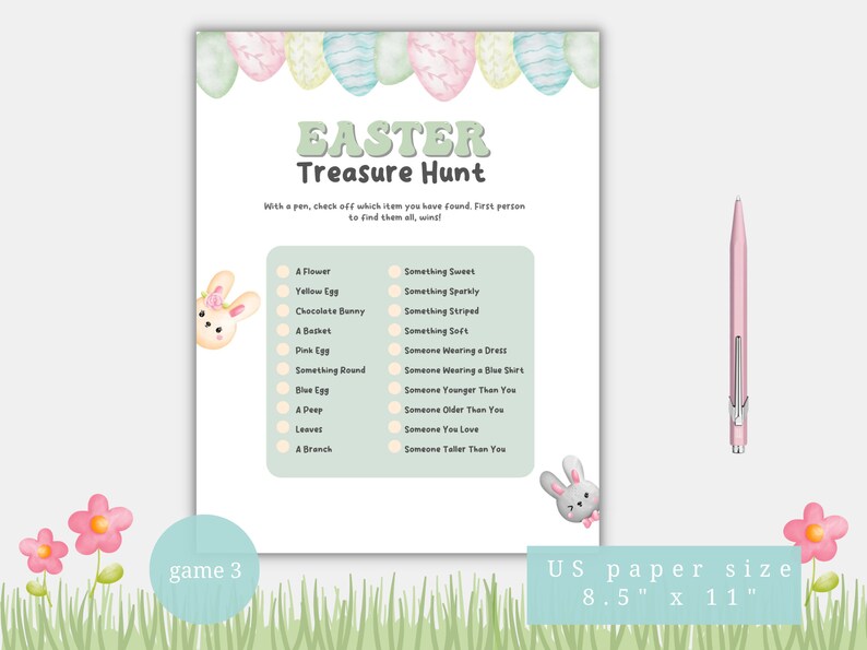 Easter Games Bundle, Printable Easter Party Games, Easter Games for ...