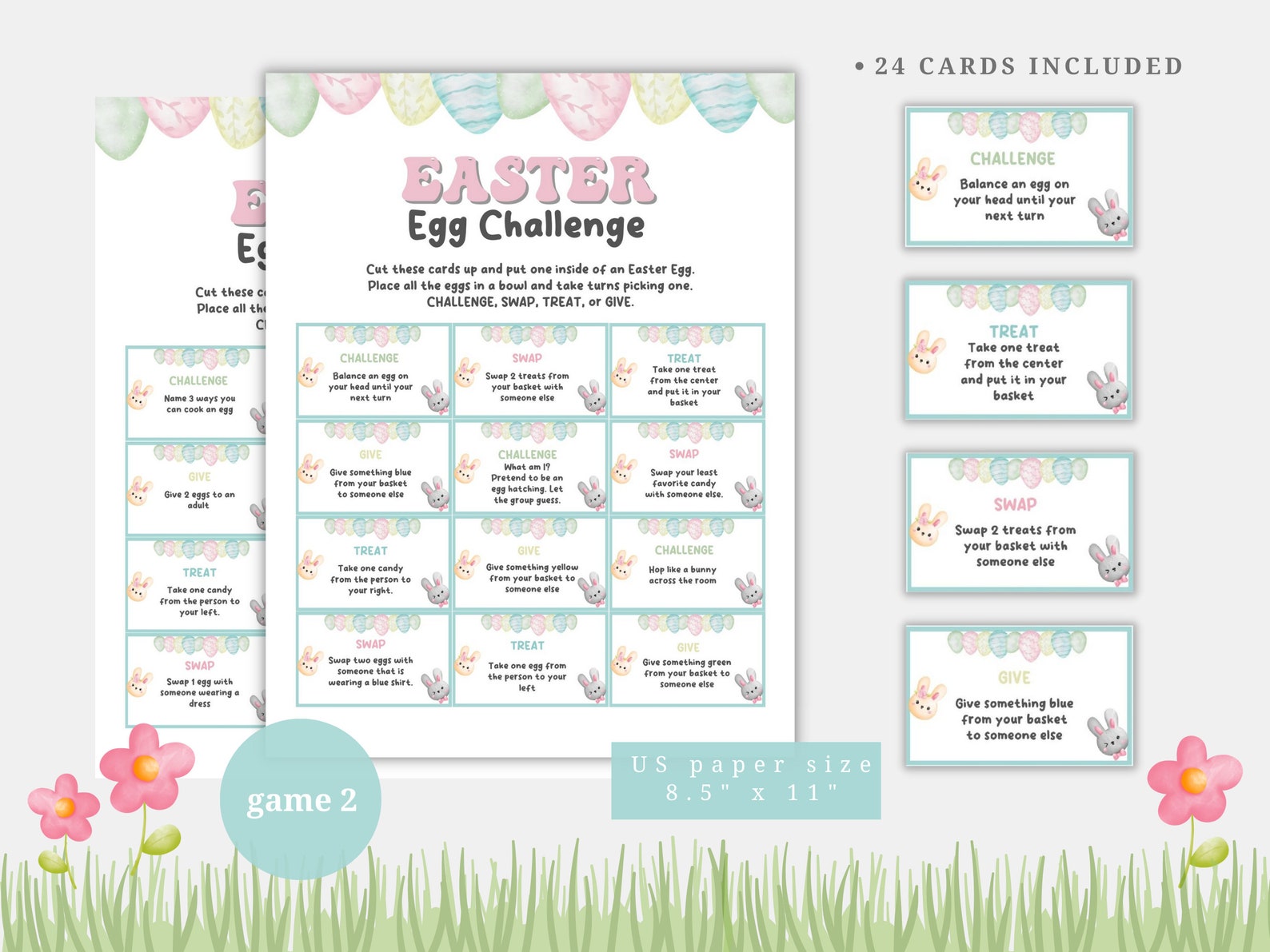 Easter Games Bundle, Printable Easter Party Games, Easter Games for ...