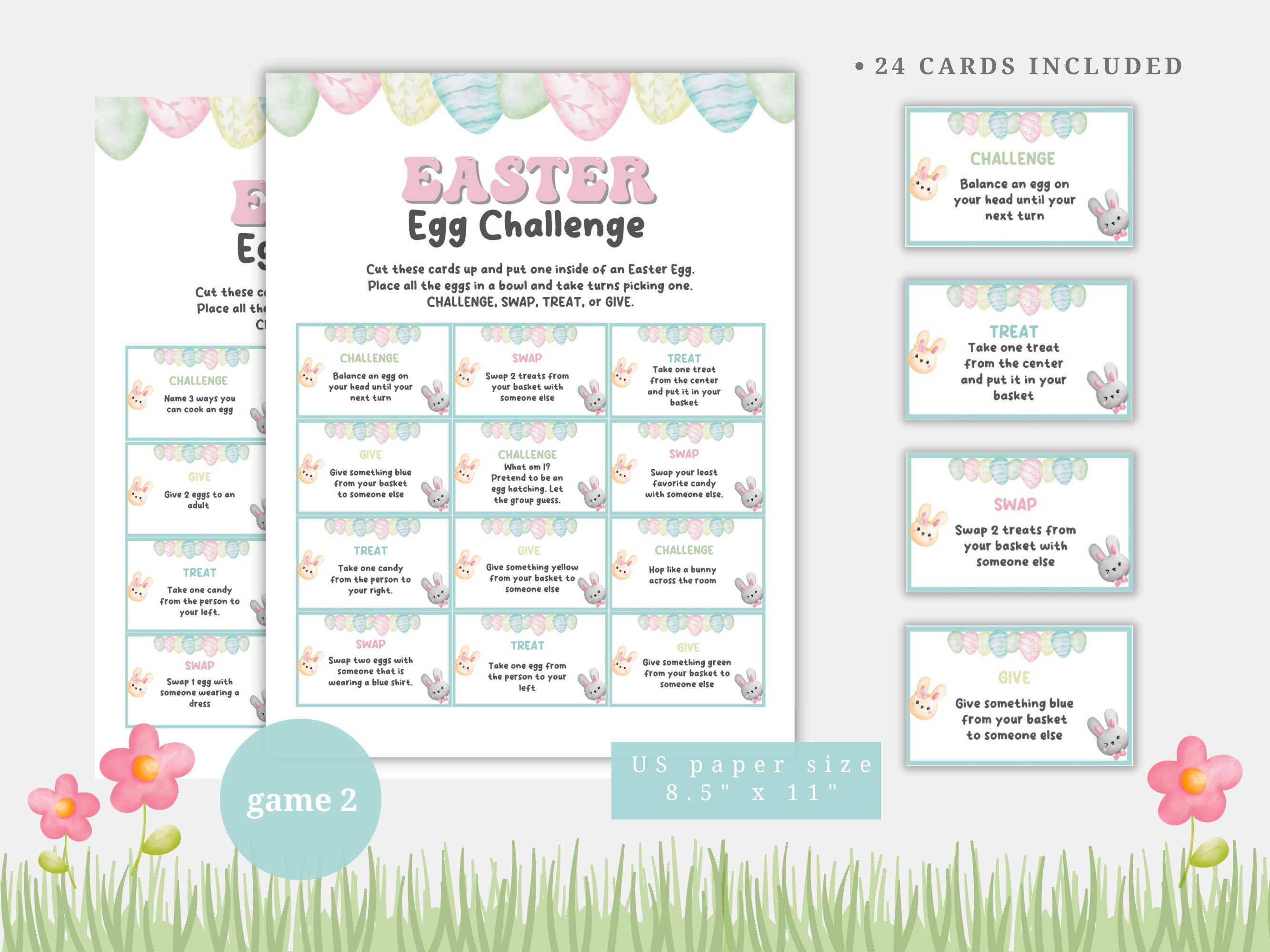 Easter Games Bundle, Printable Easter Party Games, Easter Games for ...