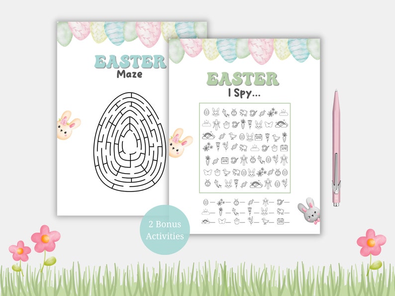 Easter Games Bundle, Printable Easter Party Games, Easter Games for ...