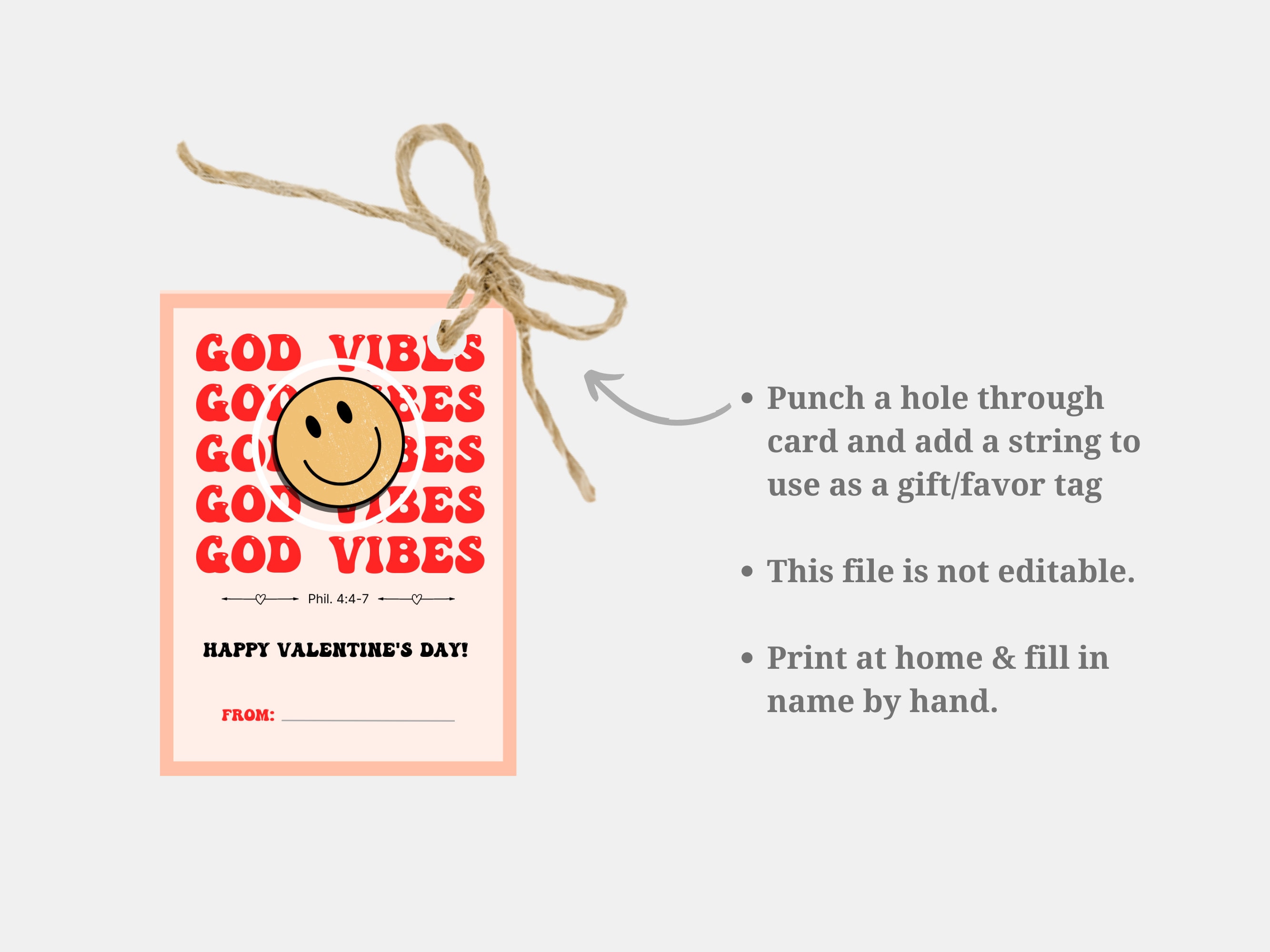 Printable Valentines Day Cards, Last Minute Valentines Card for Kids ...