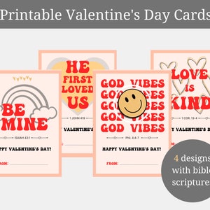 Printable Valentines Day Cards, Last Minute Valentines Card for Kids ...