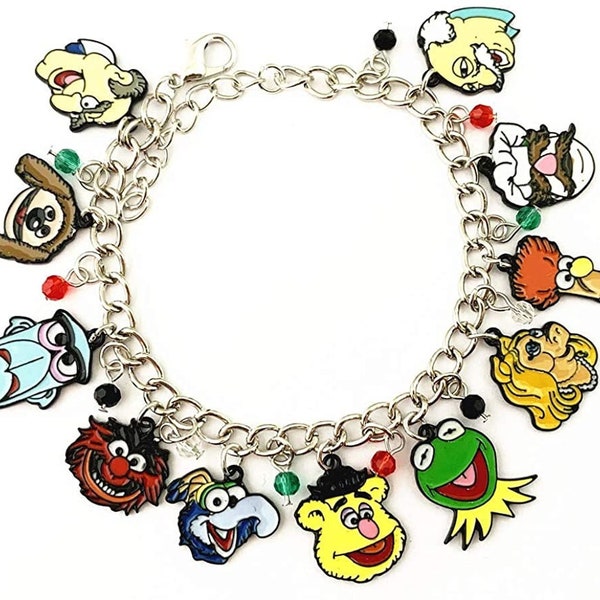 Cartoons Charm Bracelet - Etsy