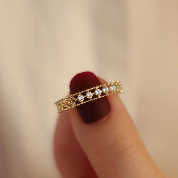Lace Ring - Etsy