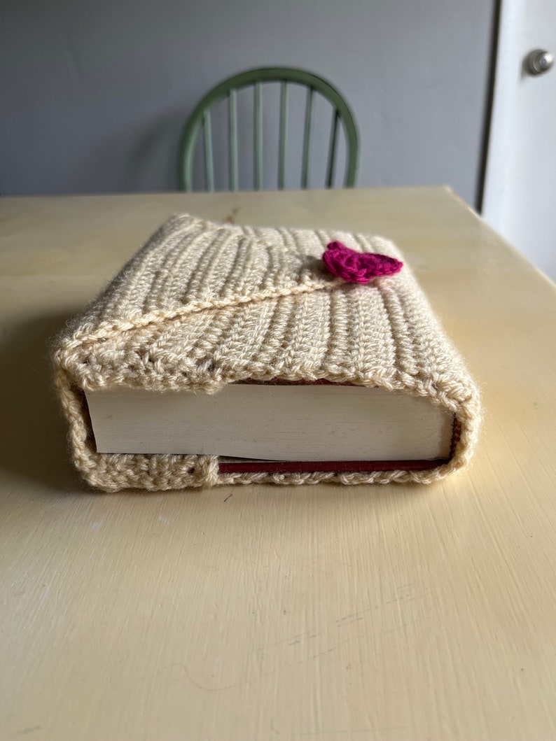 Crochet Book Cover- "love Letter" Design - Etsy