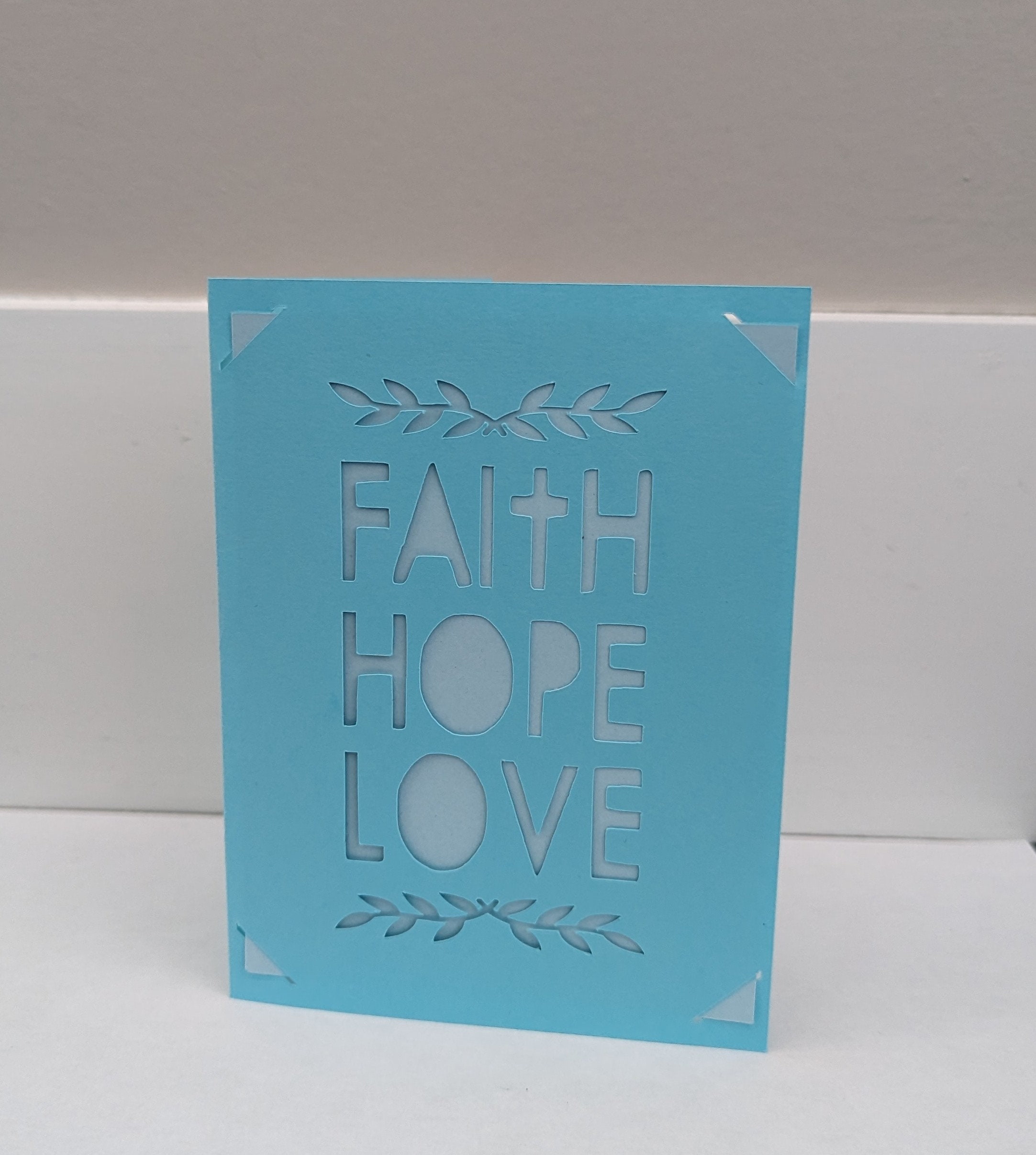 Cards, Greeting Cards, Faith, Hope, Love, With Envelopes. - Etsy