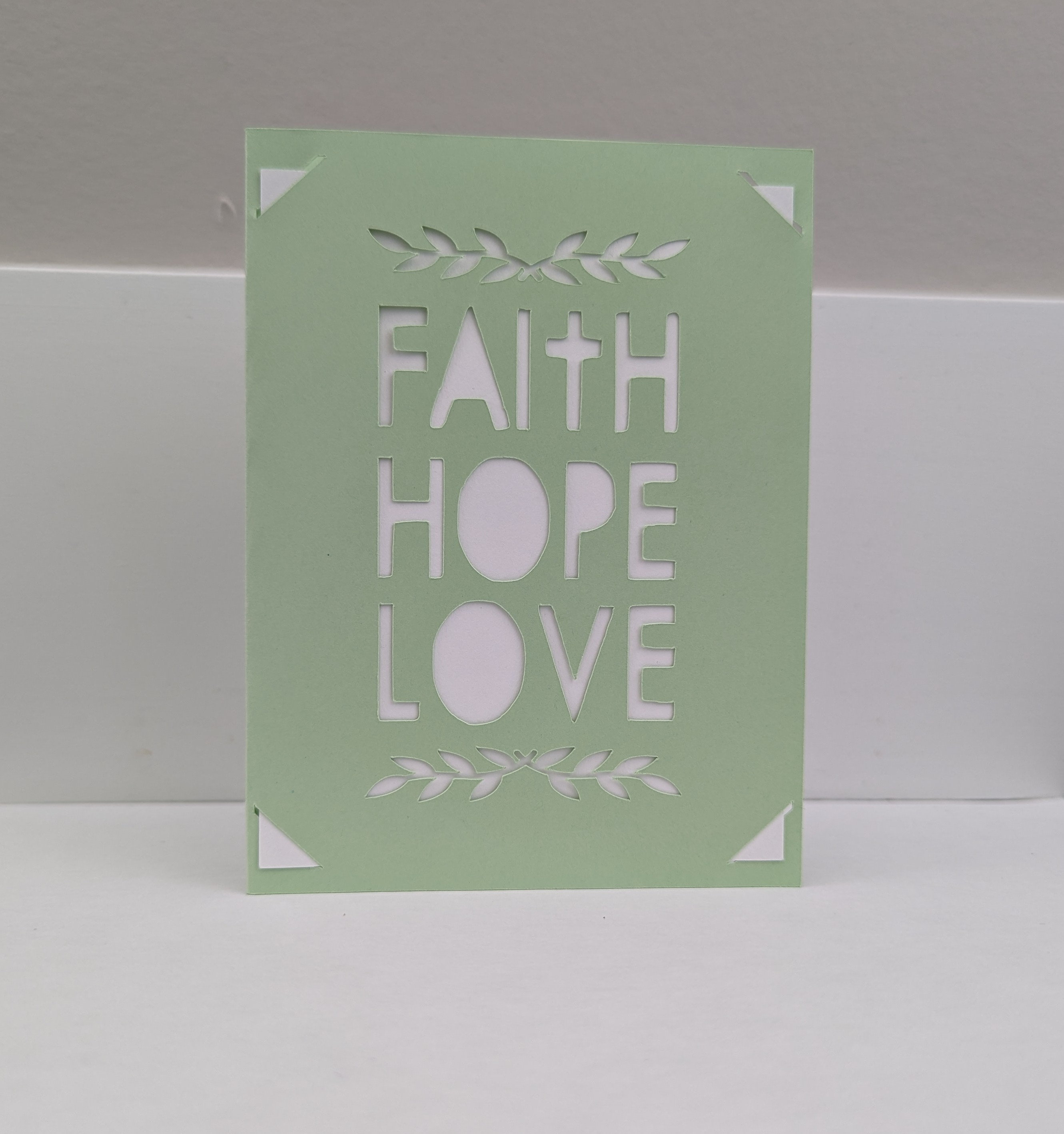 Cards, Greeting Cards, Faith, Hope, Love, With Envelopes. - Etsy