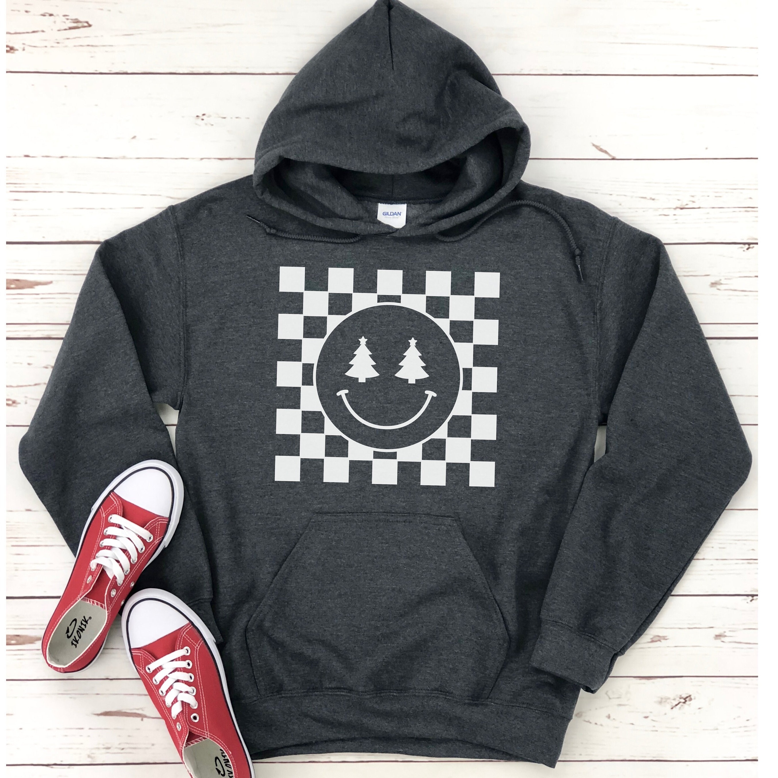 Smiley Face Sweatshirt Smiley Face Hoodie Dripping Smiley - Etsy