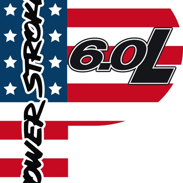Powerstroke Decal - Etsy