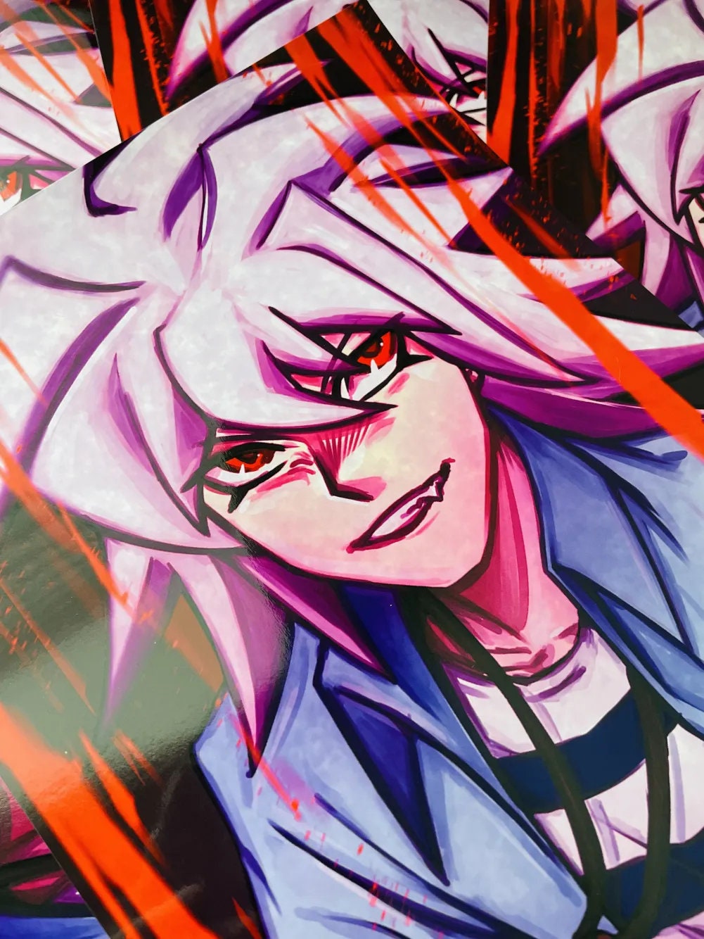 YGO Bakura Print - Etsy
