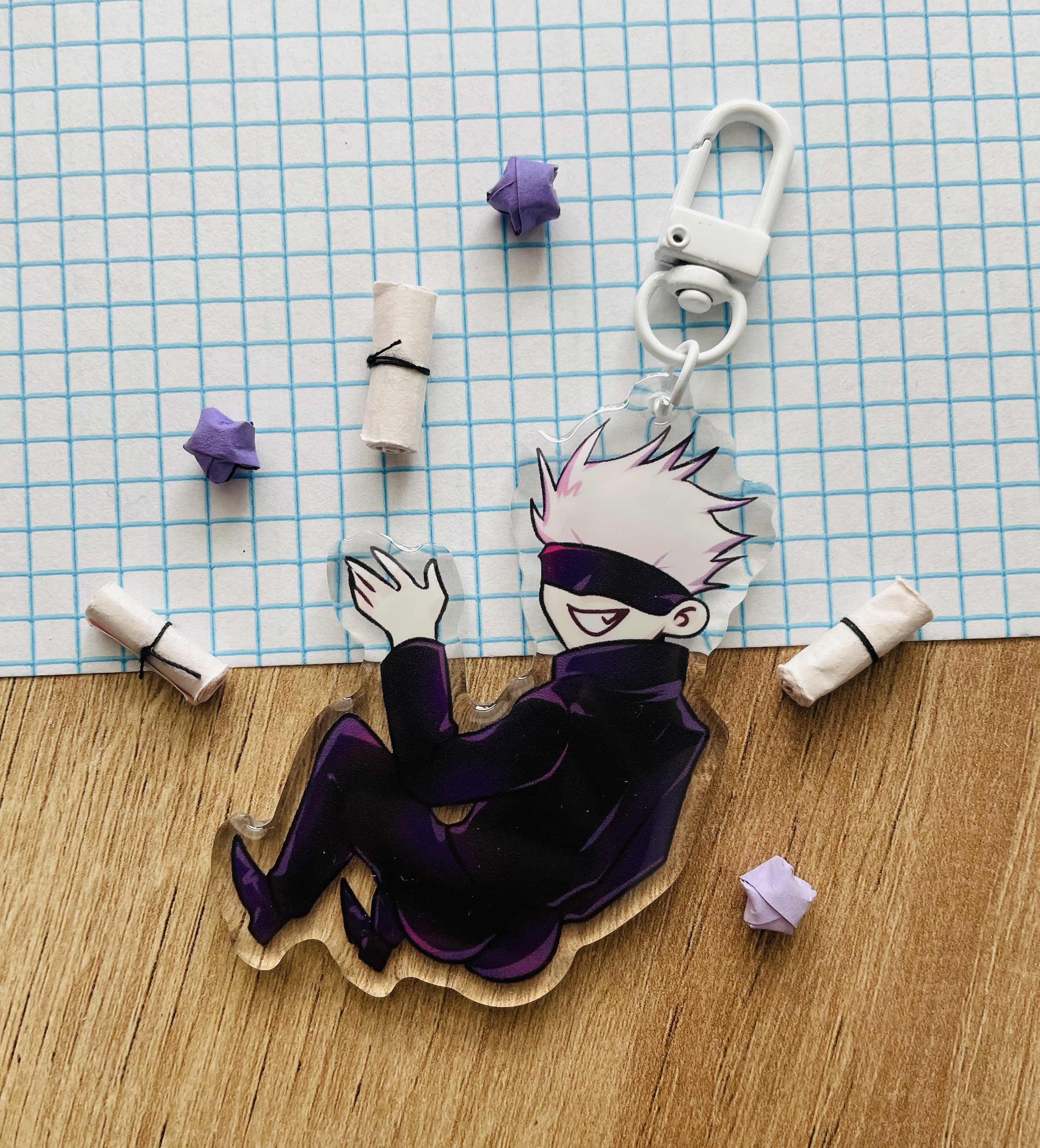 Kakashi/gojo Acrylic Keychain - Etsy