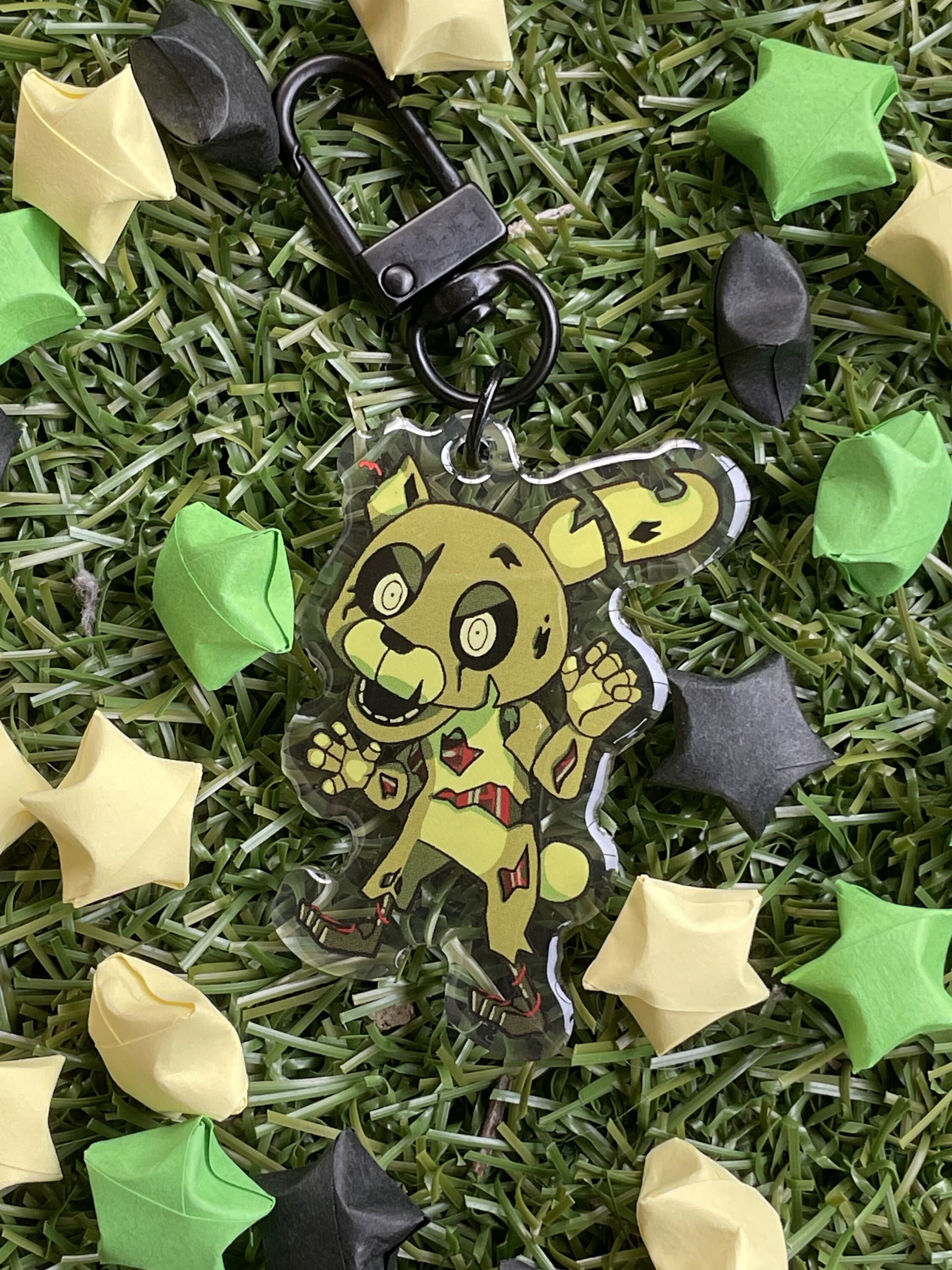 FNAF Springtrap Keychain - Etsy