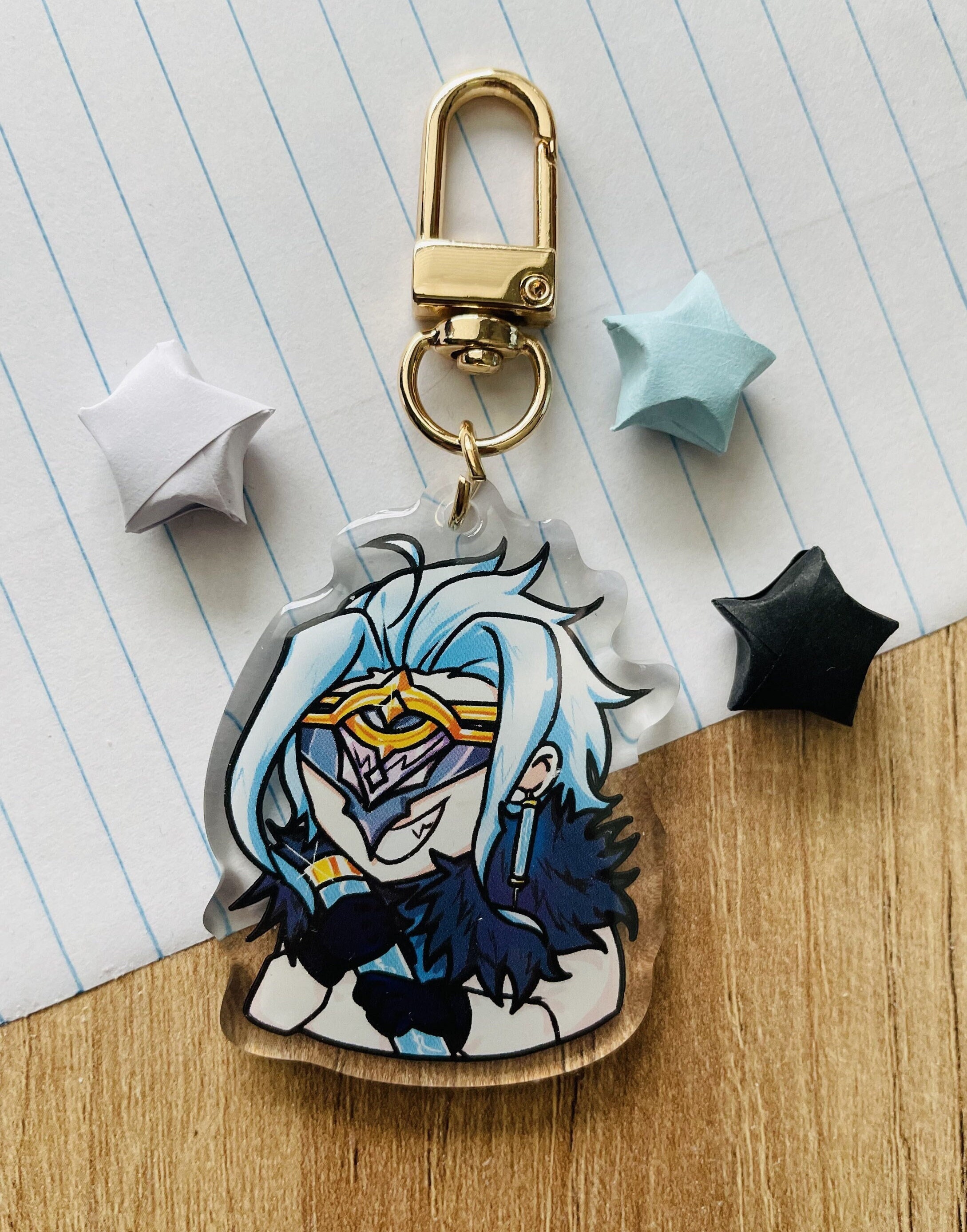 Dottore Genshin Impact Keychain - Etsy