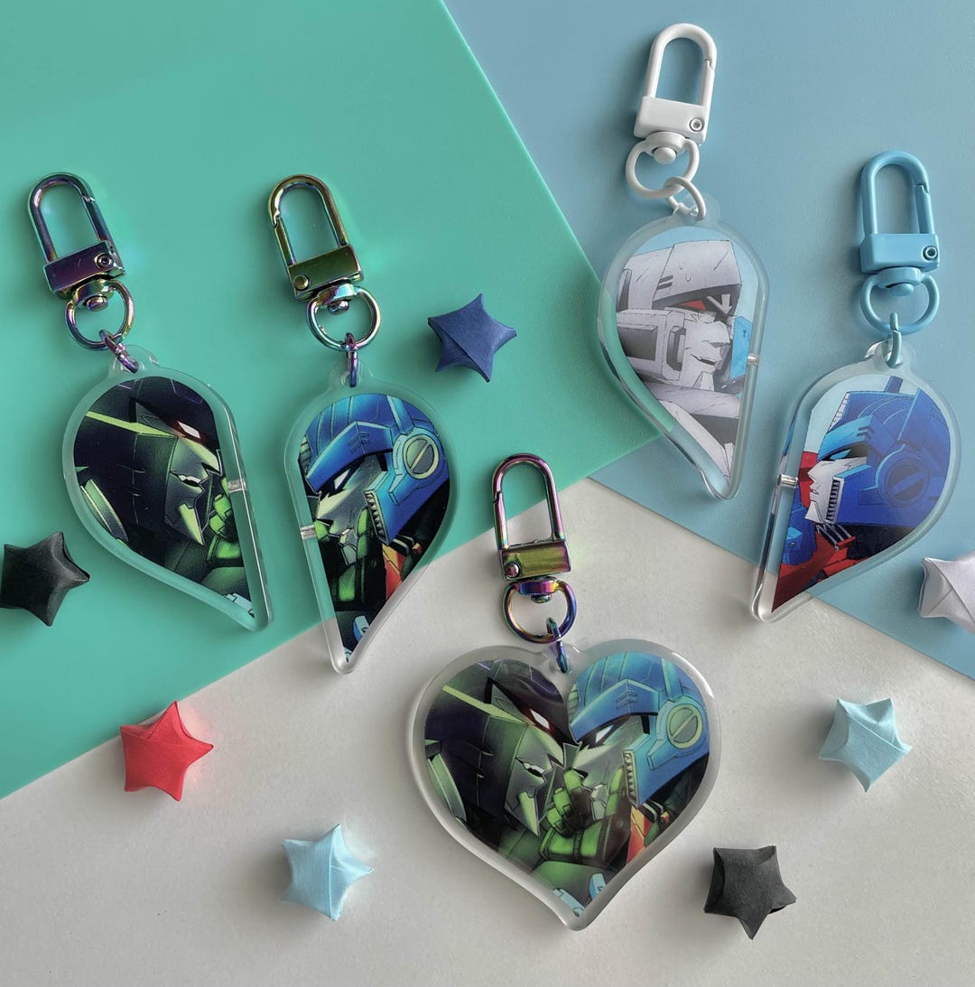 TF Meg & Op Matching Keychains - Etsy