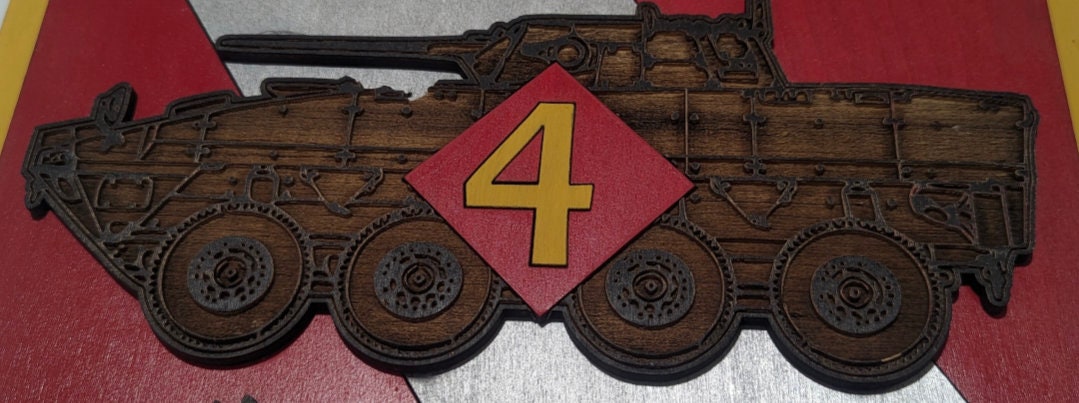 Laser Cut Unit Crest - Etsy