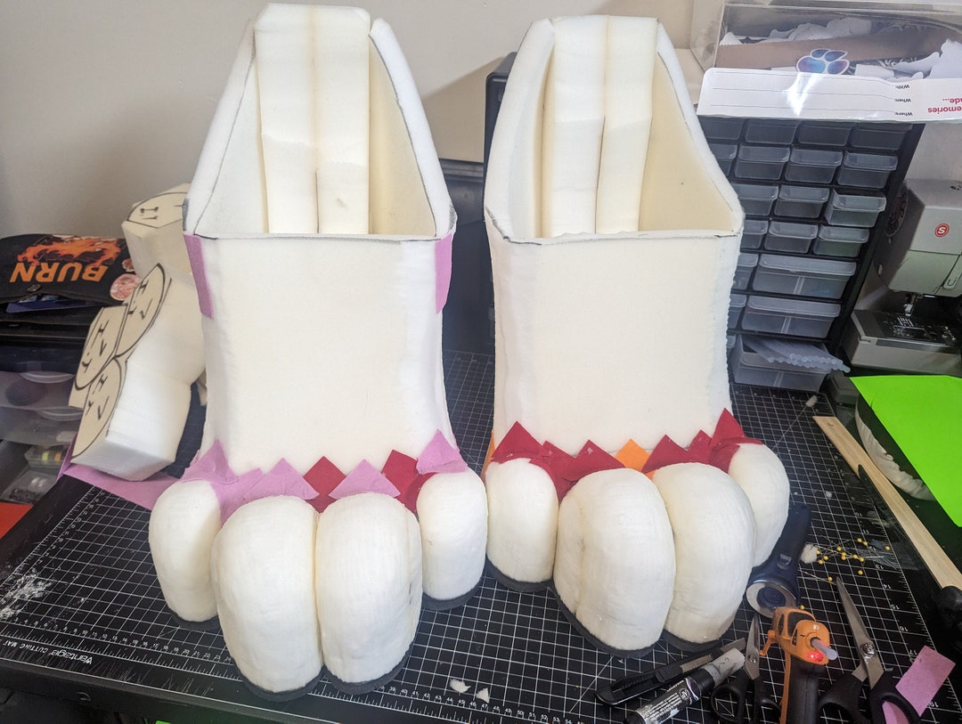Fursuit Feet Paw Basesdigitigraderead DESCRIPTION - Etsy