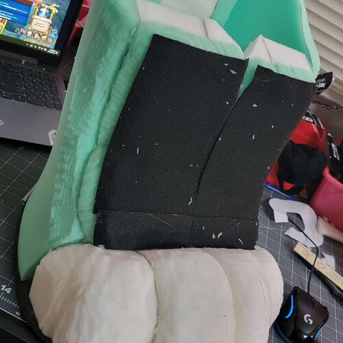 Fursuit Feet Paw Basesdigitigraderead DESCRIPTION - Etsy