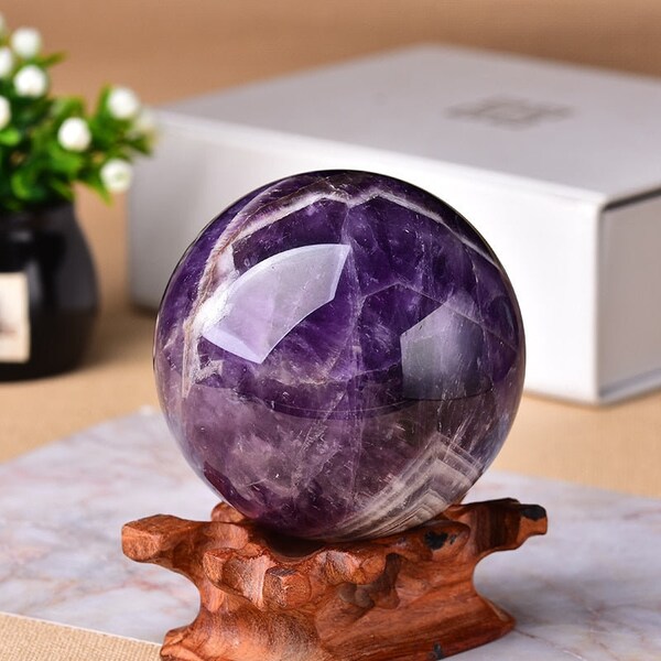 Large Crystal Ball - Etsy