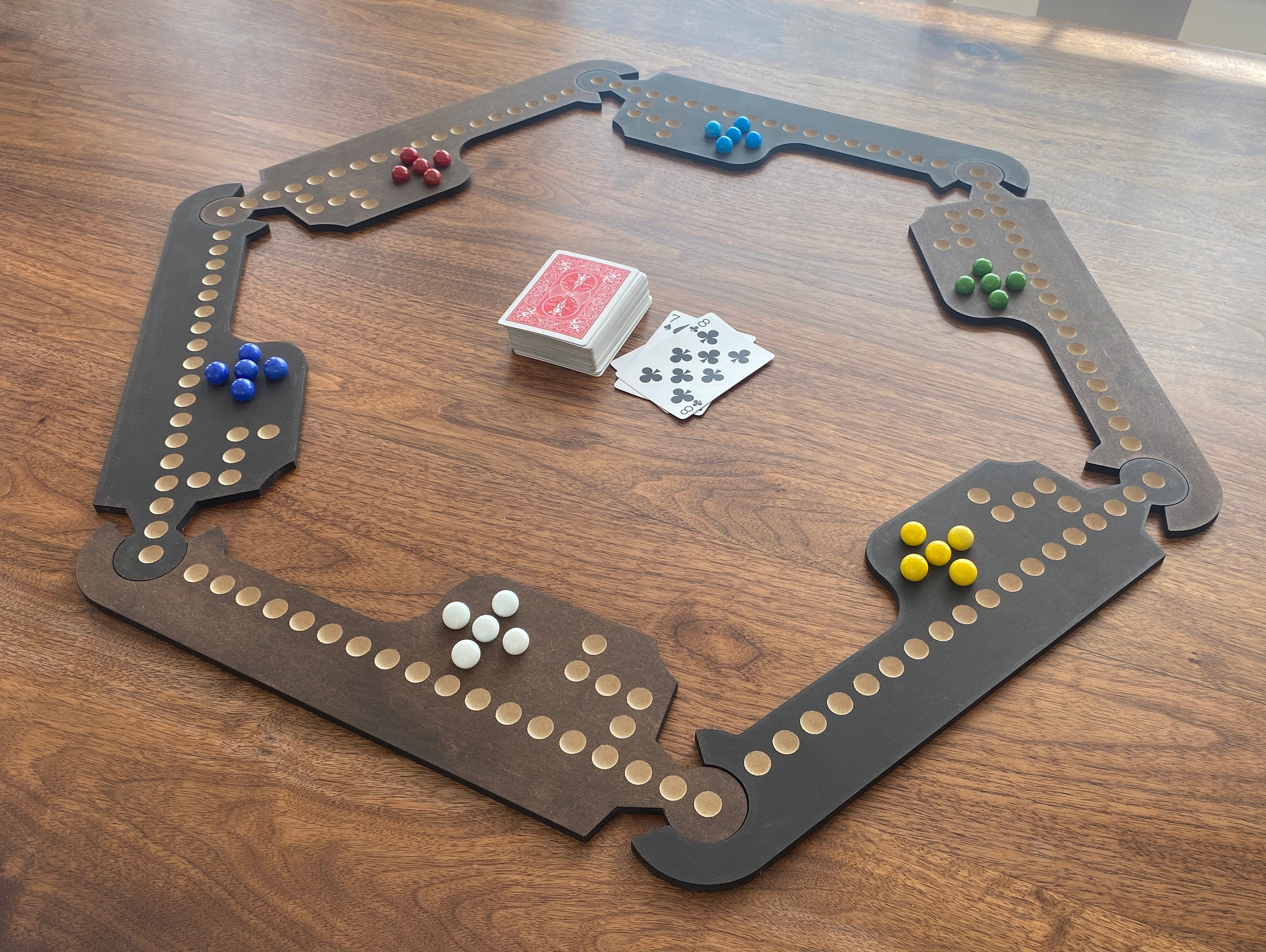 Jokers and Marbles Board Game - Etsy