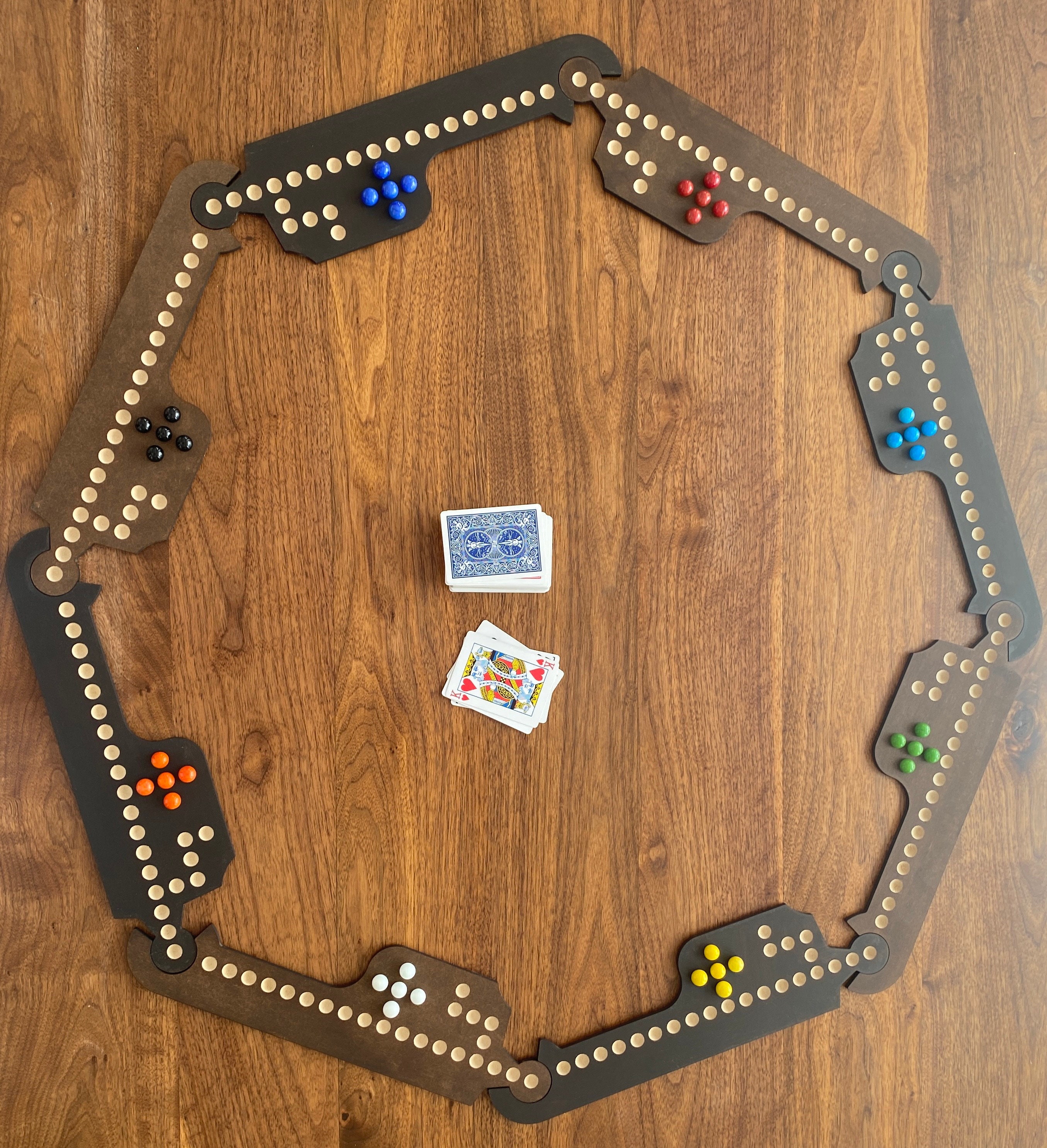 Jokers and Marbles Board Game - Etsy