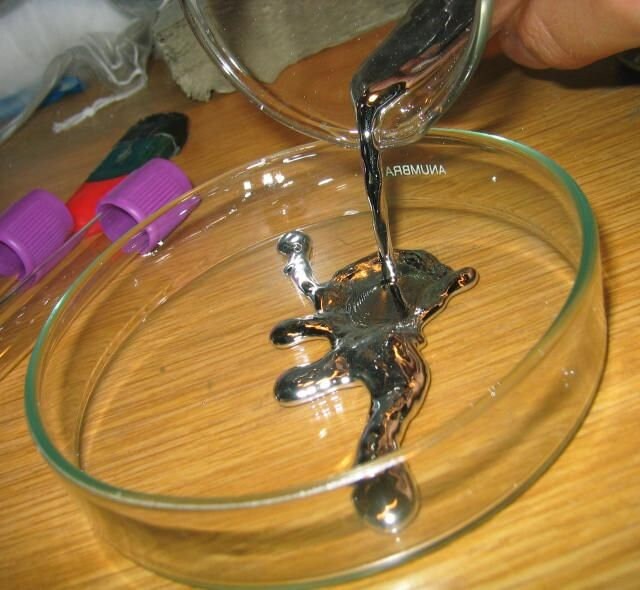 REAL Quicksilver Metal Element Sample 50 Grams (3.69 Milliliters) 99.95 ...