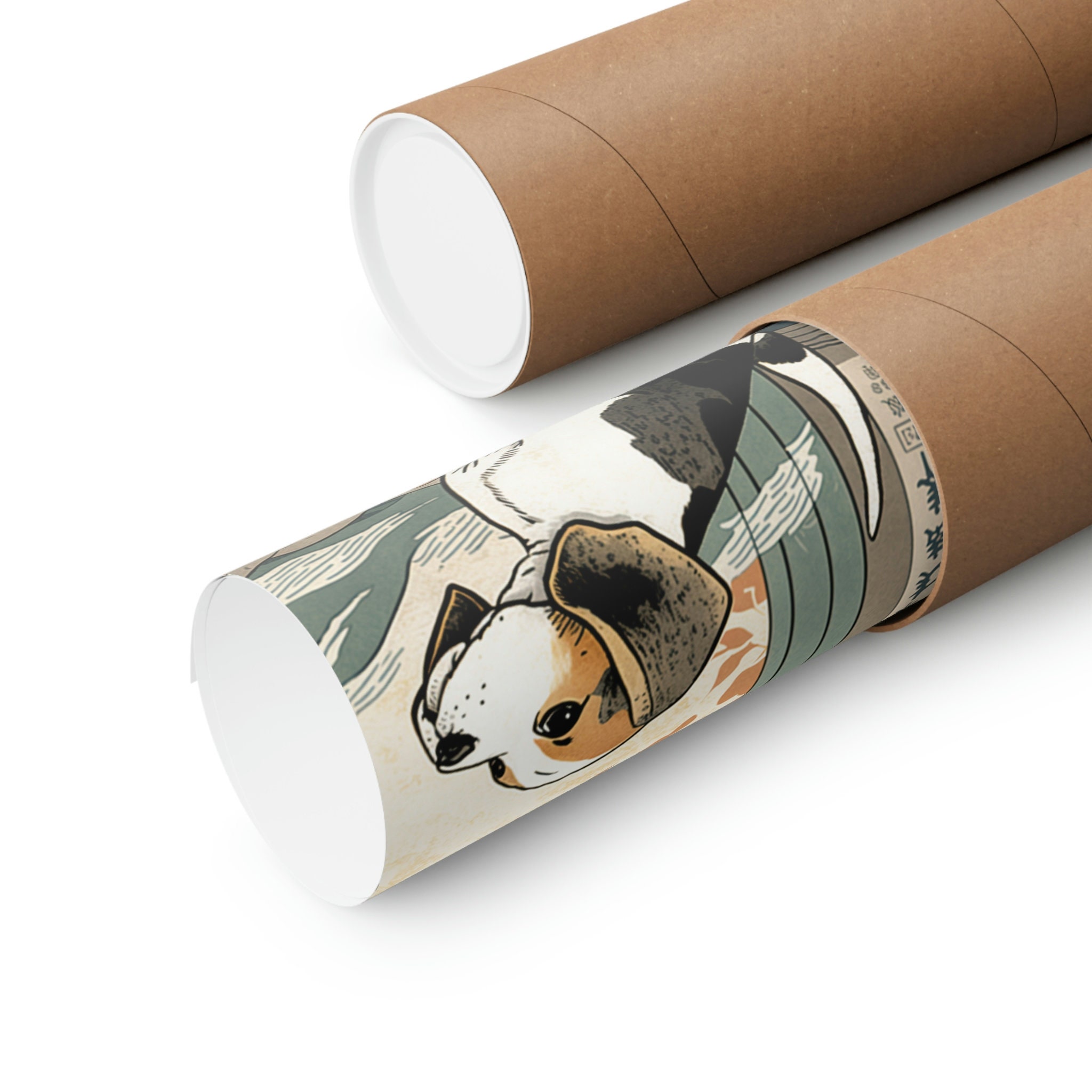 Beagle Puppy Cool Dog Poster Boys Room Decor Teen Boy Wall Art Dogs ...