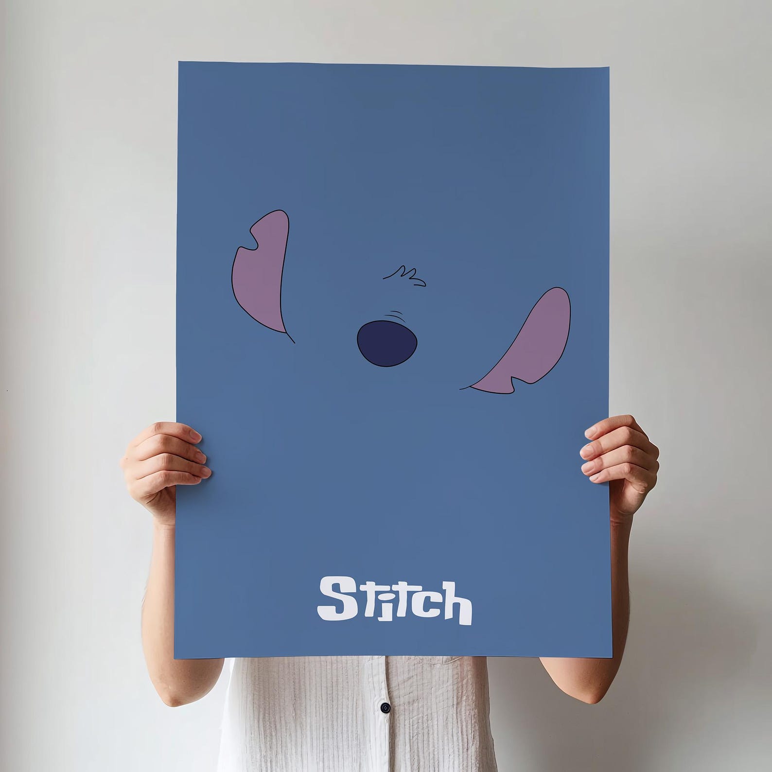 Stitch Wall Art – Minimalist Lilo & Stitch Printable | Disney-inspired ...
