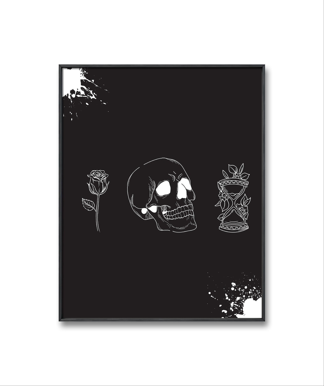 Memento Mori Stoicism Stoic Philosophy Death Skull Large Wall Art