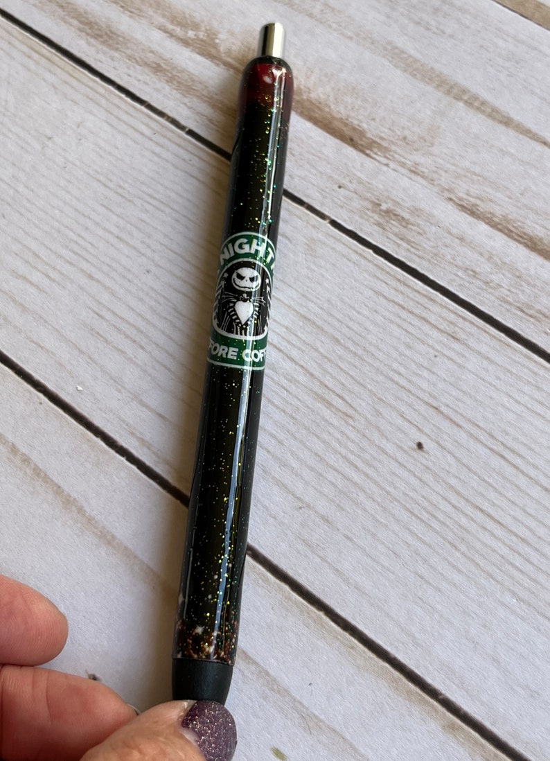 Jack Skellington Themed Halloween Gel Ink Pens - Etsy