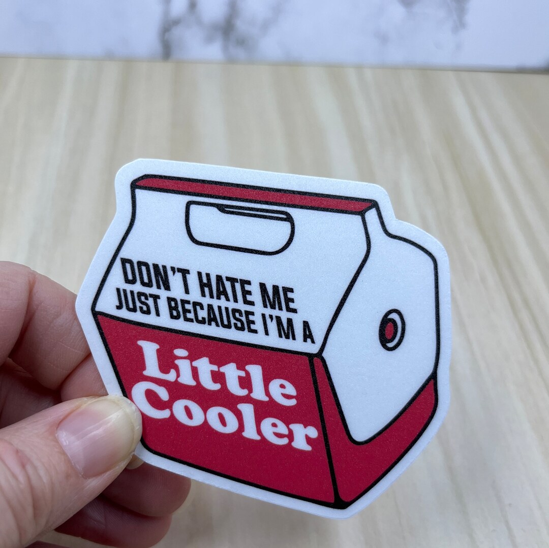 A Little Cooler Sticker - Etsy