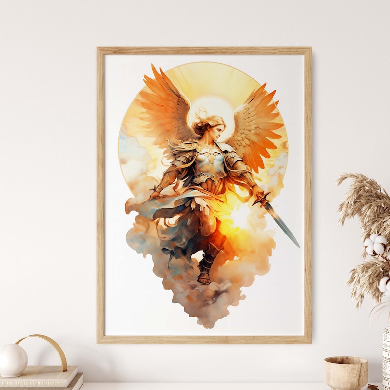Archangel Painting - Etsy