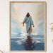 Resurrection Scene Jesus Christ Watercolor Painting Easter Wall Art ...