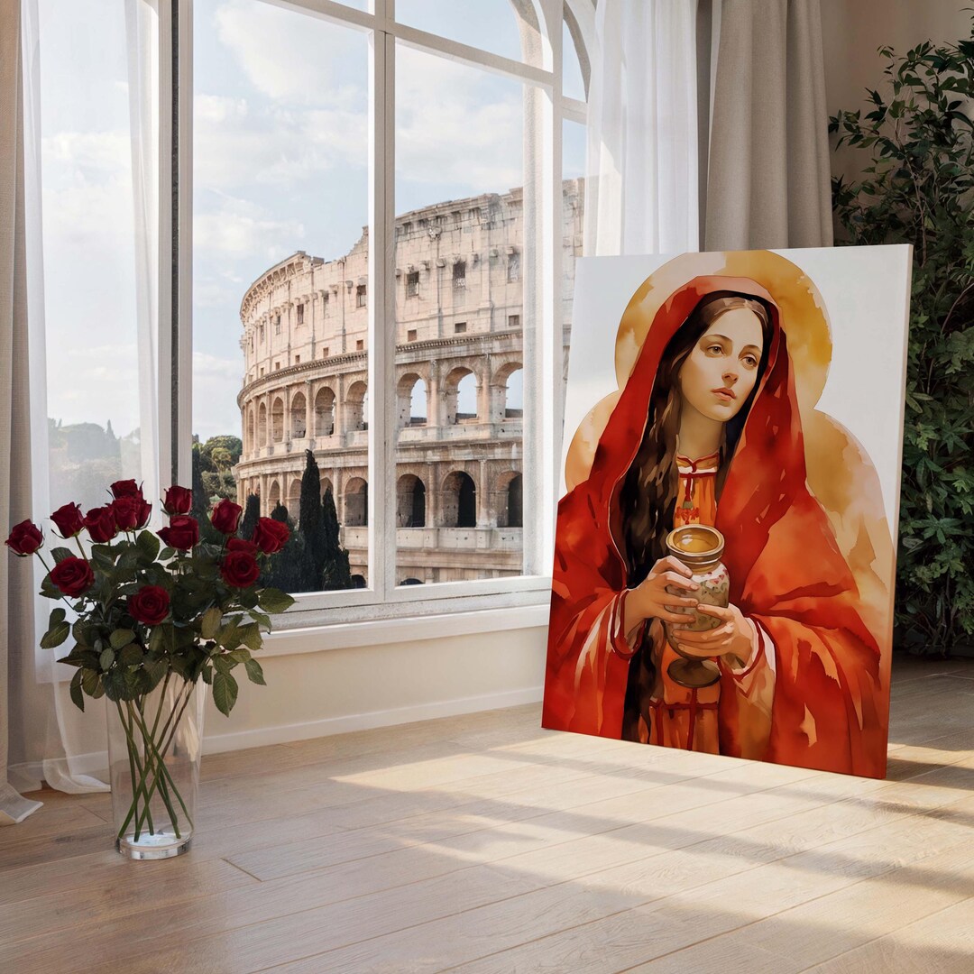 Saint Mary Magdalene Premium Canvas and Fine Art Prints | Divine ...