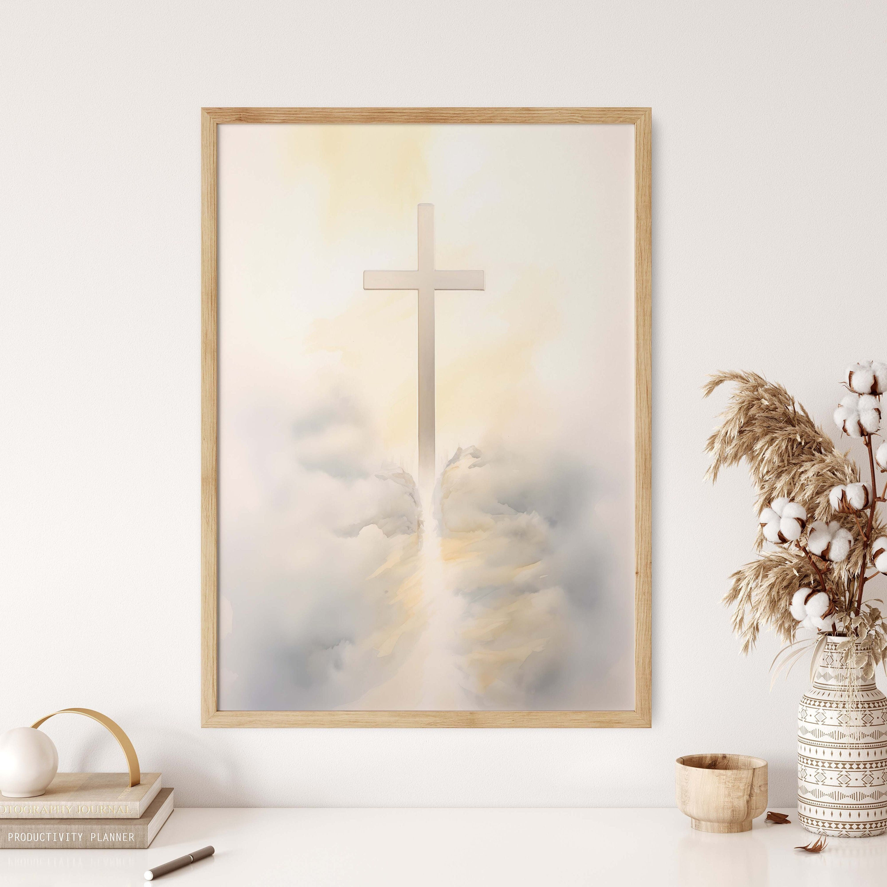 Lord Almighty | Christian Cross Painting | Jesus Christ Wall Art ...