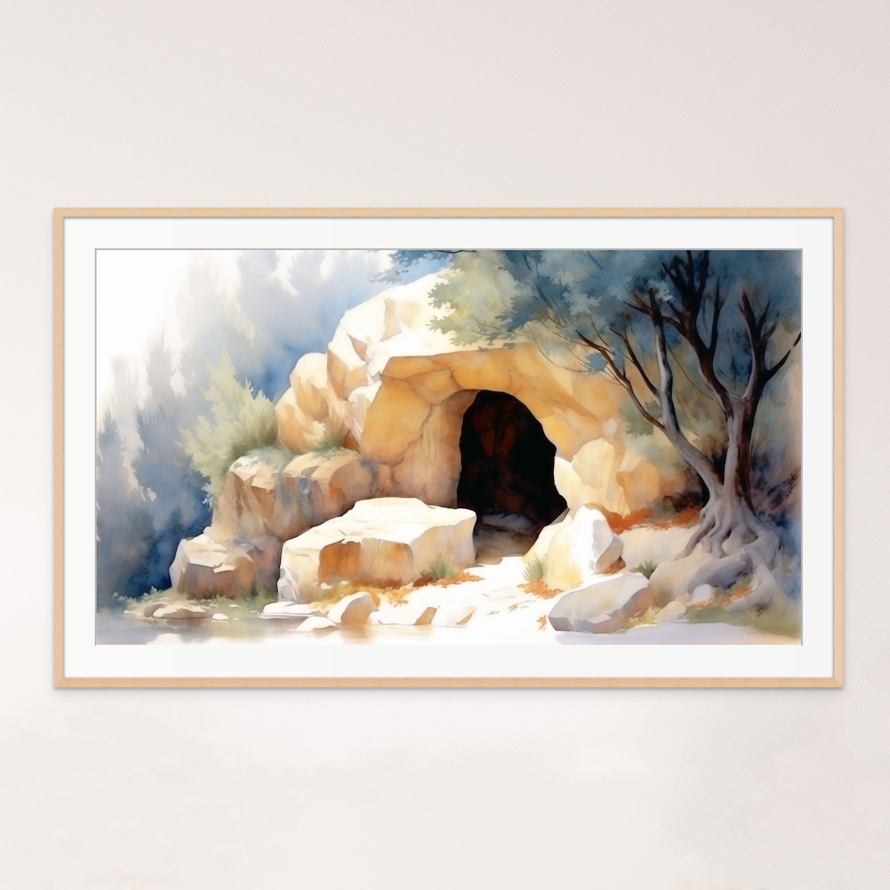 The Tomb is Empty | SAMSUNG Frame TV Art | He is Risen | Modern ...