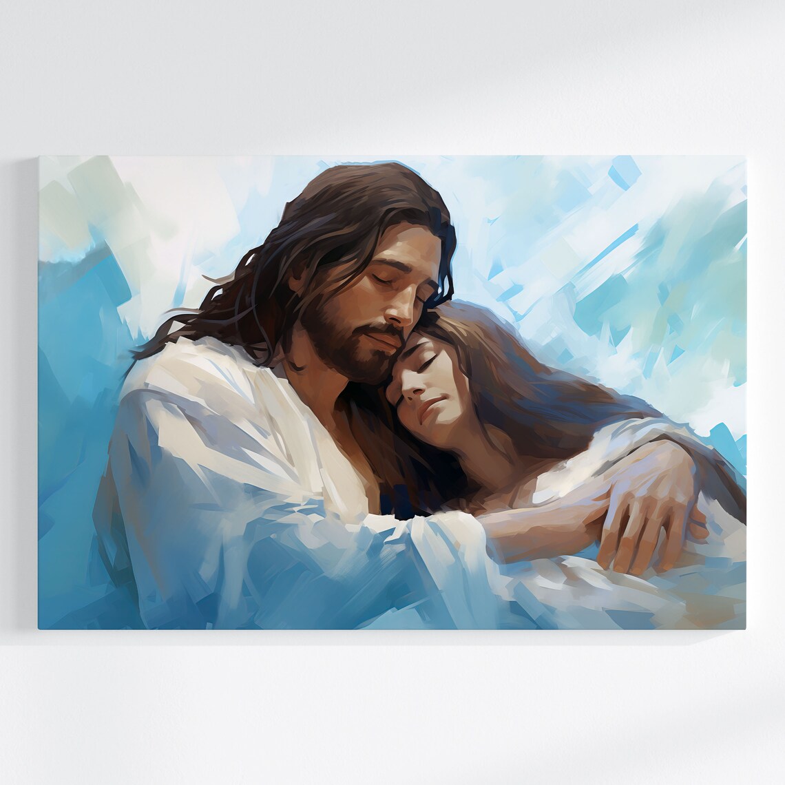 Jesus the Savior Digital Printable Download Jesus Christ Embracing ...