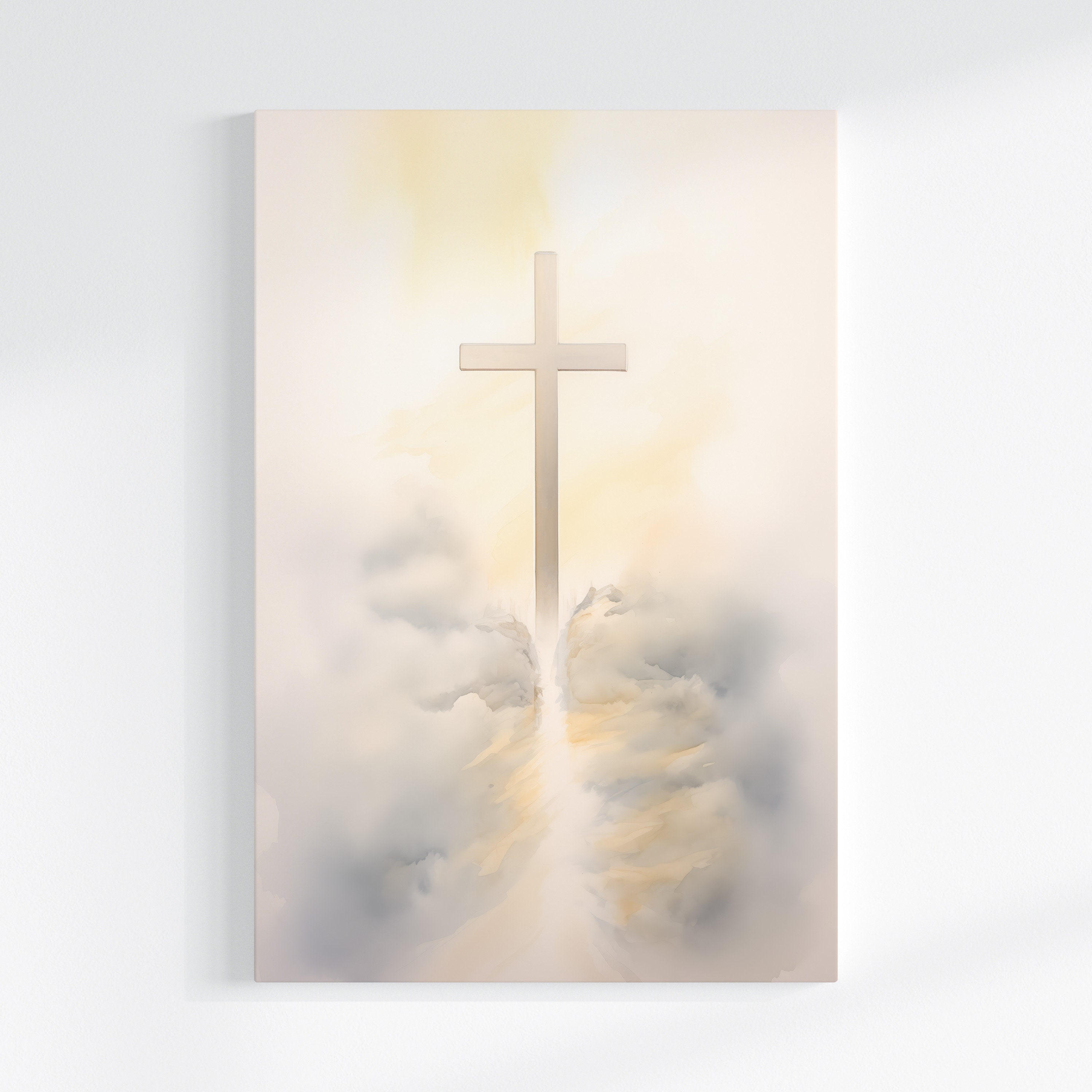 Lord Almighty | Christian Cross Painting | Jesus Christ Wall Art ...